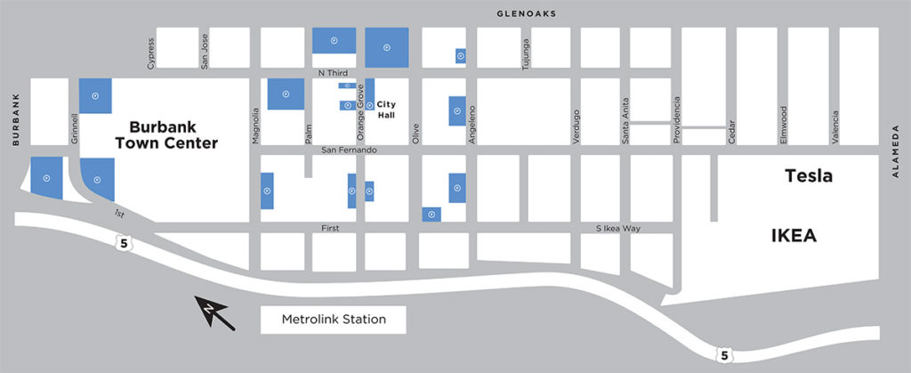 Parking & Directions - Downtown Burbank